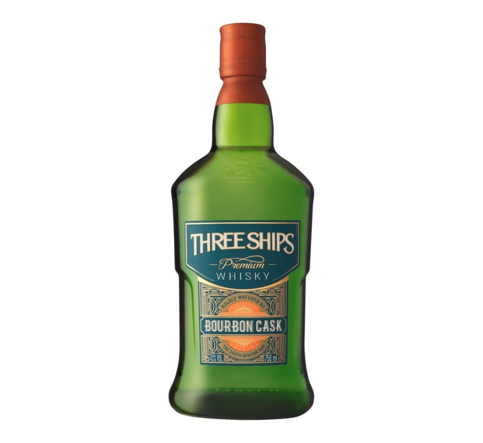 Buy Three Ships Bourbon Cask Finish Whisky (6 x 750 ml) in Bulk | Makro ...