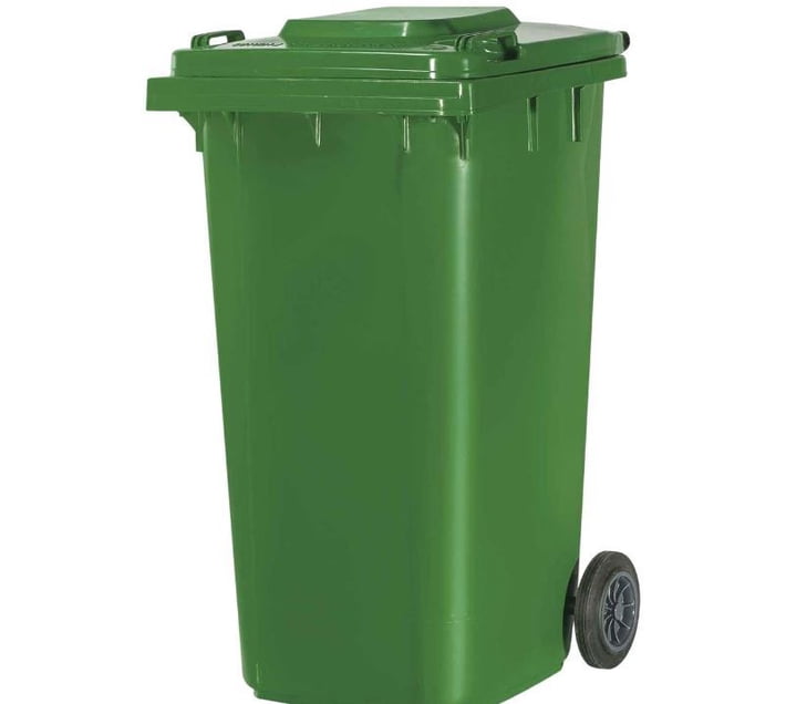 Buy Generic TA-08 Plastic Dustbin (Green) in Bulk | Makro Business