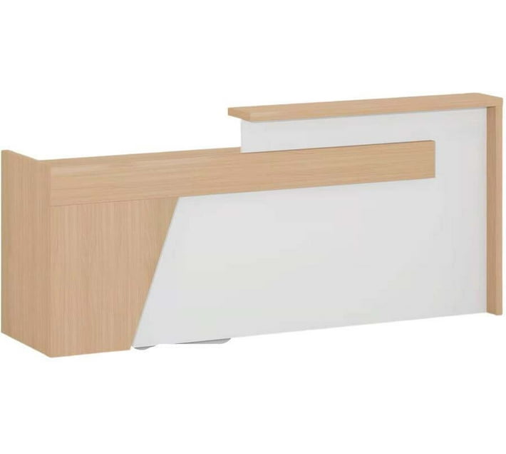 GOF TC-67924 Solid Wood Office Table (Free Standing, Finish Colour ...