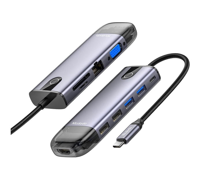 Someone’s in a Makro Mcdodo USB-C 10 in 1 Dongle HUB HDMI USC-A TF and ...