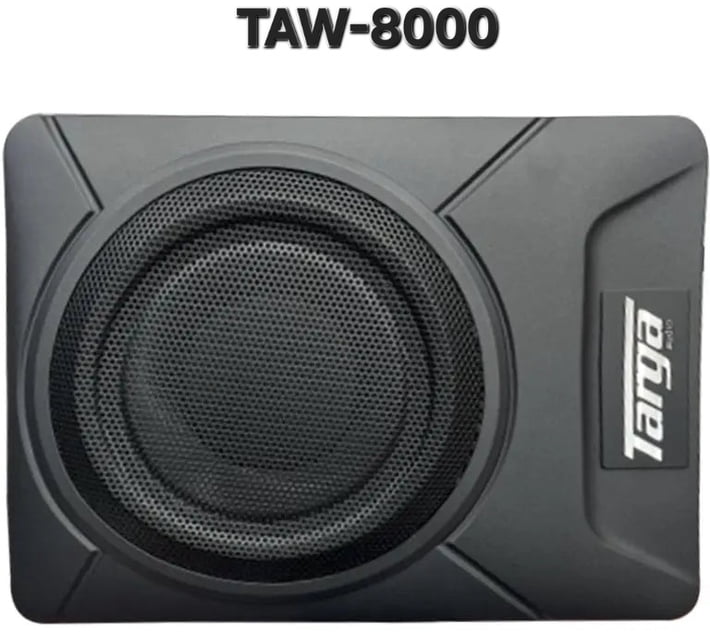 TARGA TAW-8000 Subwoofer Rear Deck Mounted Rectangular Car Speaker ...