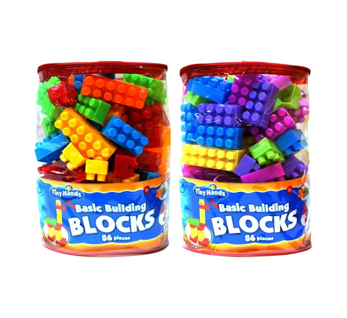 86-Piece Tiny Hands Building Blocks | Makro