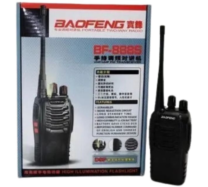 Generic Baofeng Walkie Talkie Bf-888s Two-way Radio FM Radio (Black ...