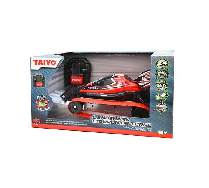 Someone’s in a Makro Taiyo radio control 1:8 land shark red and black Mood