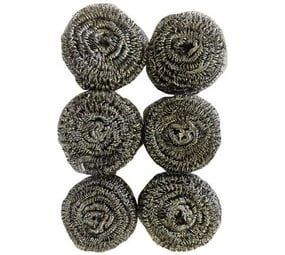 SPONTEX Teflon Scourer 2 Pack Scrub Sponge (Medium, Pack of 2) | Makro