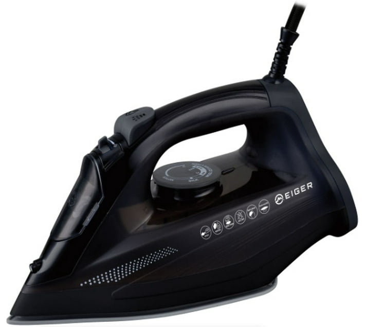 Eiger Angato Steam Iron (Black) | Makro