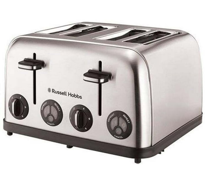 Russell Hobbs RH-Toaster 1800 W Electric Pop Up Toaster (Silver) | Makro