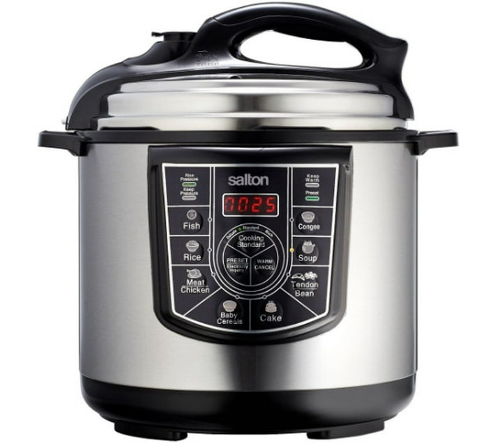 Buy Salton Salton_Pressure Cooker 6 L Pressure Cooker (Stainless Steel ...