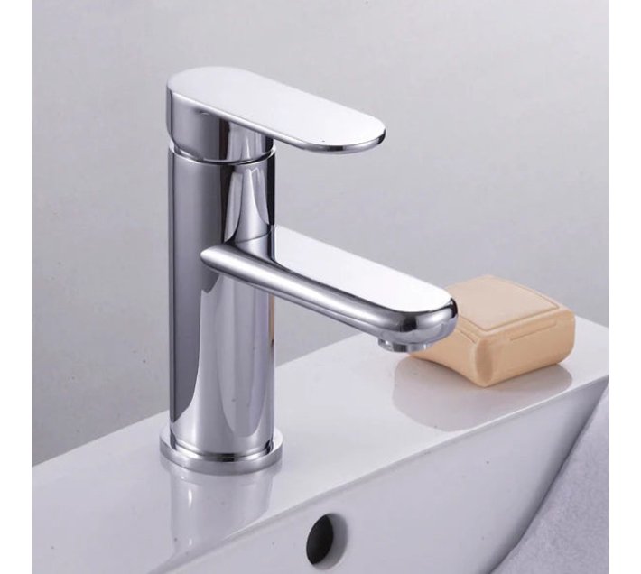 Designer Concepts Devario Small Fayette Pearl Basin Mixer Faucet Mount ...