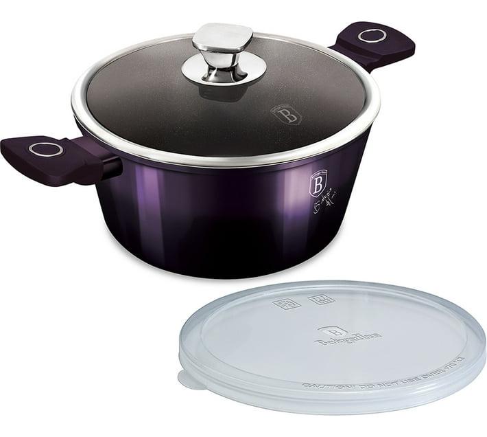 Berlinger Haus BH-6628 Pot Set with Lid 6.1 L capacity 20 cm diameter ...