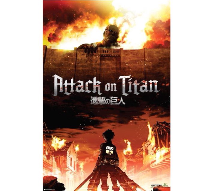 Someone’s in a Makro Attack on Titan (Key Art) 61 x 91.5cm Maxi Poster Mood