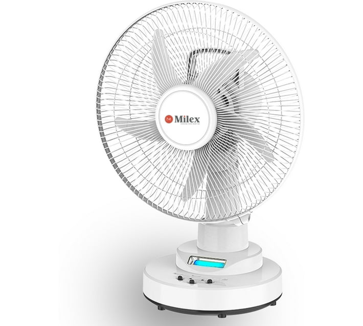 Milex MRF003 A 5 mm 5 Blade Table Fan (White, Pack of 1) | Makro