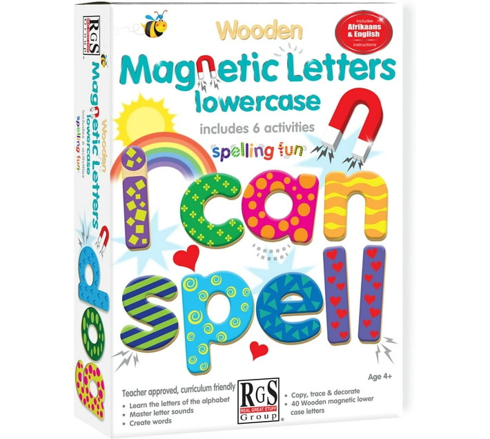 RGS MAGNETIC LETTERS LOWERCASE Alphabets & Language (Multi color) | Makro