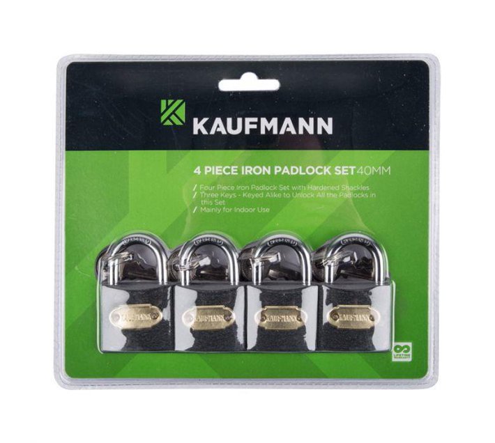 Someone’s in a Makro Kaufmann - Steel Lock Set 4 Piece 30Mm Mood
