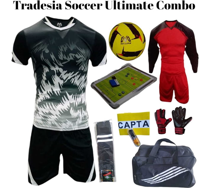 Tradesia Soccer 15 Sets Ultimate Combo Football & Fitness Kit () | Makro