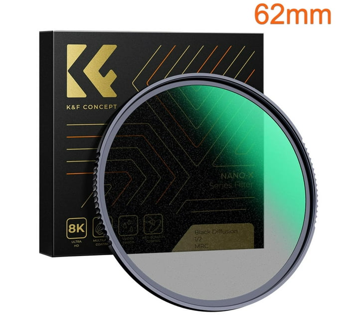 Someone’s in a Makro K&F 62mm Black Mist Diffusion Effect Filter 1/2 ...