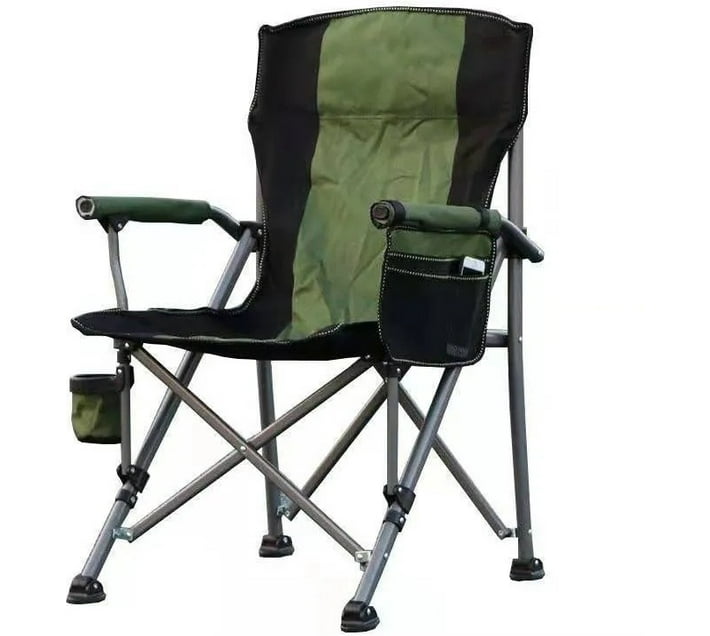 presh camping chair Foldable Chair (green black) | Makro