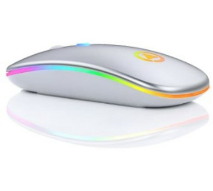 LiBeauty Ultra Thin and Soft Click Wireless LED Rechargeable Mouse ...