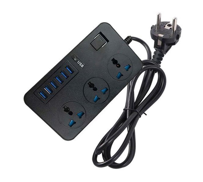 Someone’s in a Makro 6 Port USB + 3 Power Socket Mood