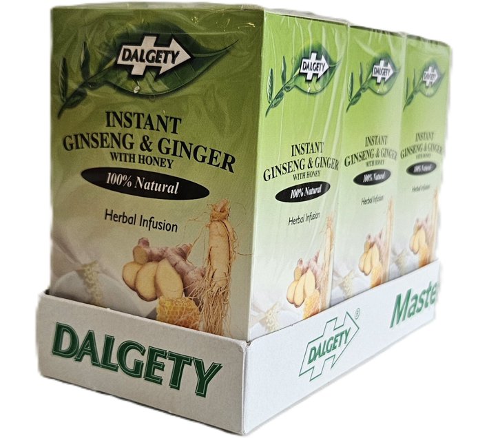 Dalgety Teas Instant Ginseng & Ginger 3 pack Herbal Infusion Tea Pack ...