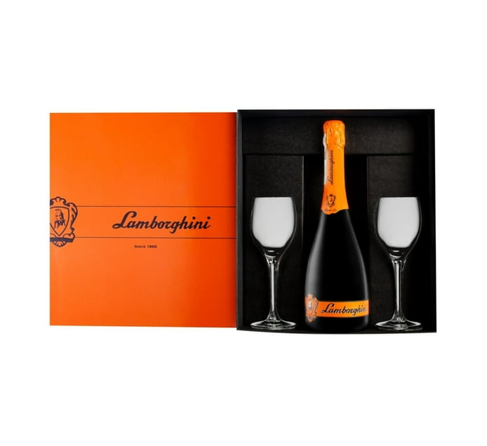 Lamborghini Prosecco Demi Sec Gift Box (750ML) | Makro