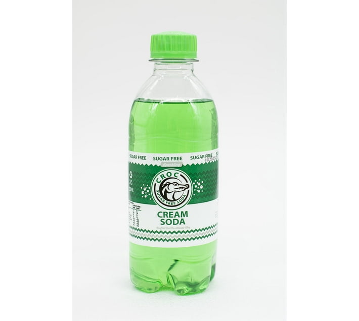 Croc Beverages Sugar Free Cream Soda Plastic Bottle (12 x 330 ml) | Makro