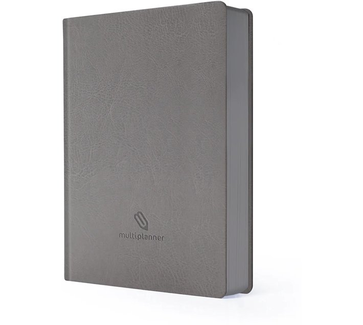 The Papery Classic MultiPlanner - Grey A5 Diary Single (Grey) | Makro