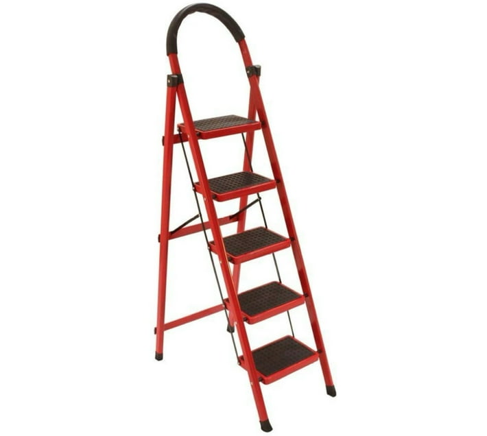 Buy Ladder RL-11 Aluminium, Steel Ladder (With Platform, Hand Rail) in ...