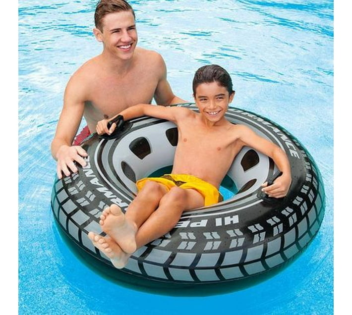 Intex Inflatable Swimming Safety Tube (Black) | Makro