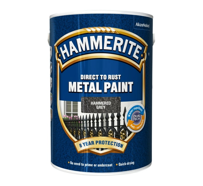 Buy Hammerite 5l Hammerite Hammered 5l Grey in Bulk | Makro Business