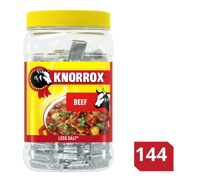 Someone’s in a Makro Knorrox 1 x 144's Knorrox Stock Cubes In Jar Mood