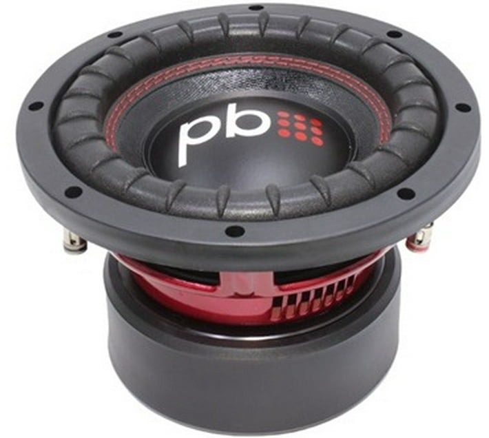 Powerbass SPL8PRO Subwoofer Rear Deck Mounted Round Car Speaker (18000 ...