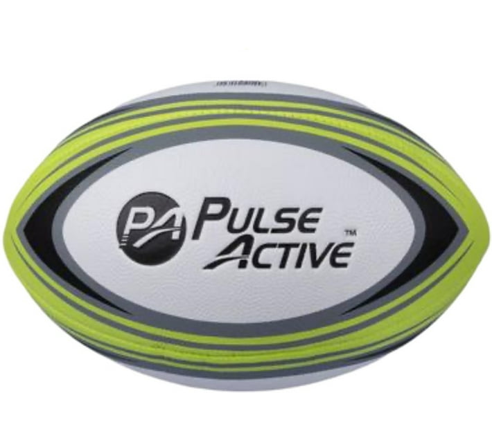 Buy Pulse Active Ball rugby size-5 rubber Rugby Ball (Pack of 1 ...