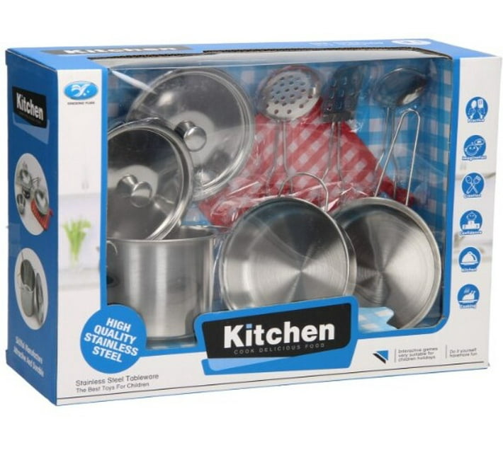 Psm 1 Three PSM Kids Kitchen Set Steel Cooking Spoon Kitchen Tool Set ...