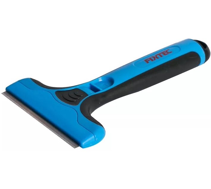FIXTEC 100mmx14mm Hand Scraper 6 Blades Included Paint Remover (0 ml ...