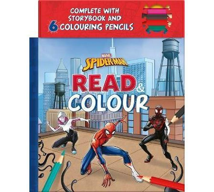 Someone’s in a Makro Marvel Spider-Man - Read & Colour Mood