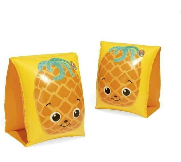 Bestway Fruitastic Pineapple Design Inflatable Arm Floating Bands ...