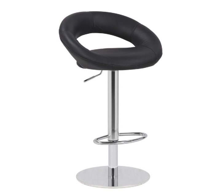 Someone’s in a Makro Sastro - Faux Leather Swivel Cut-out Bar Stool ...
