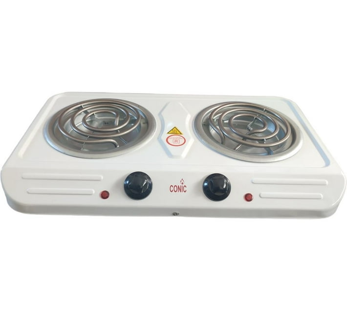 Conic Electric Hot Plate Stove Electric Coil Stove (2 Burner) | Makro