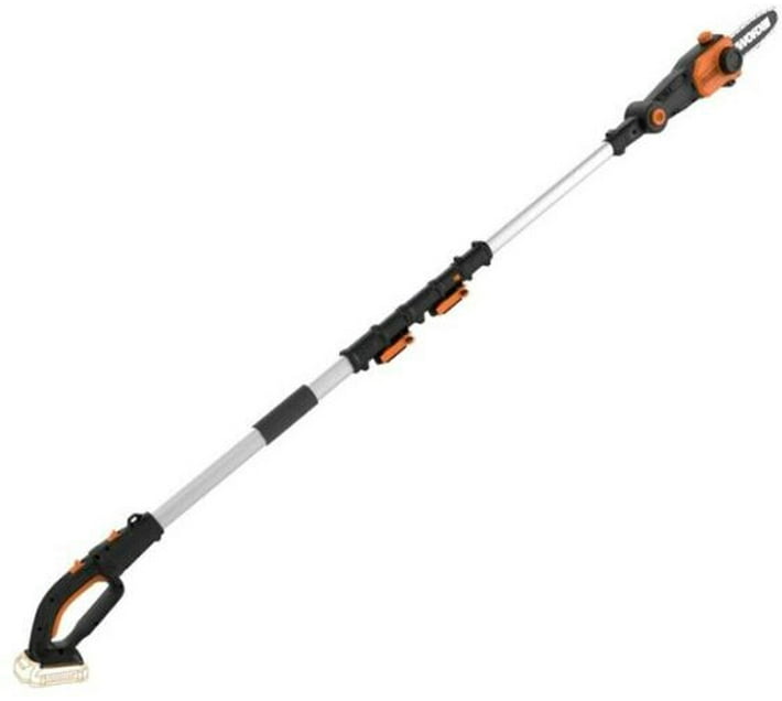 Buy Worx Pole Saw With Auto Tension 2.3M 20V Chain Saw Pruner (Cordless ...
