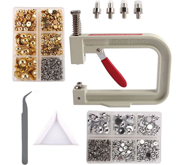 The Good Sport Craft Pearl Machine Rivet Buttons Hand Tool with ...