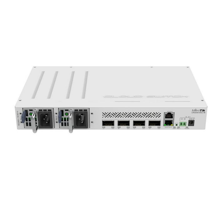 Someone’s in a Makro Mikrotik Cloud Router Switch 4 Port Qsfp28 Crs504 ...