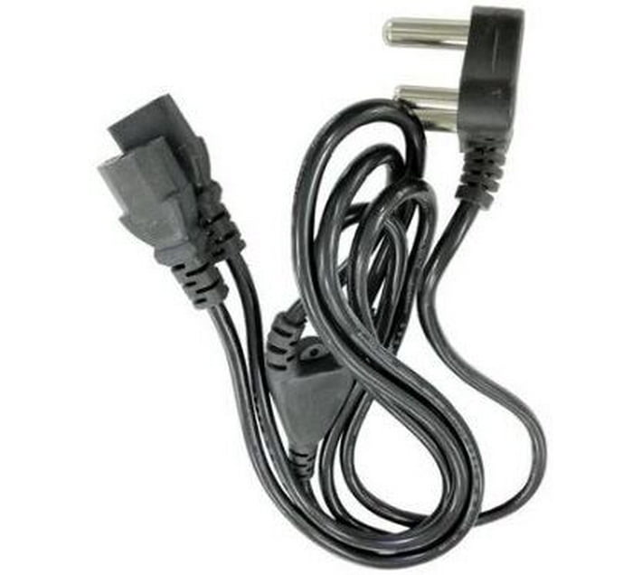 Vtel 1.5 m Dual Computer Power Cable 1T2 (Compatible with Computer ...