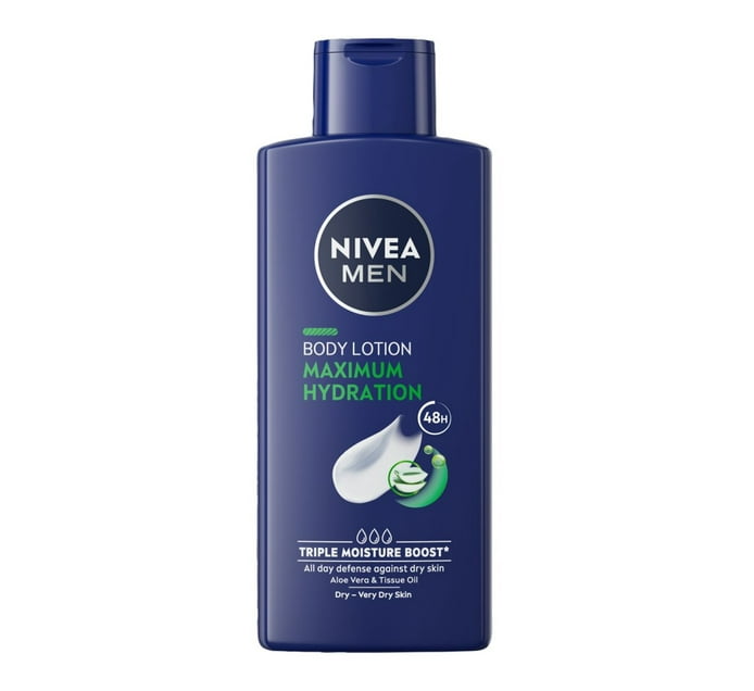 Buy Nivea Men Body Lotion For Men (12 x 400ml) in Bulk | Makro Business