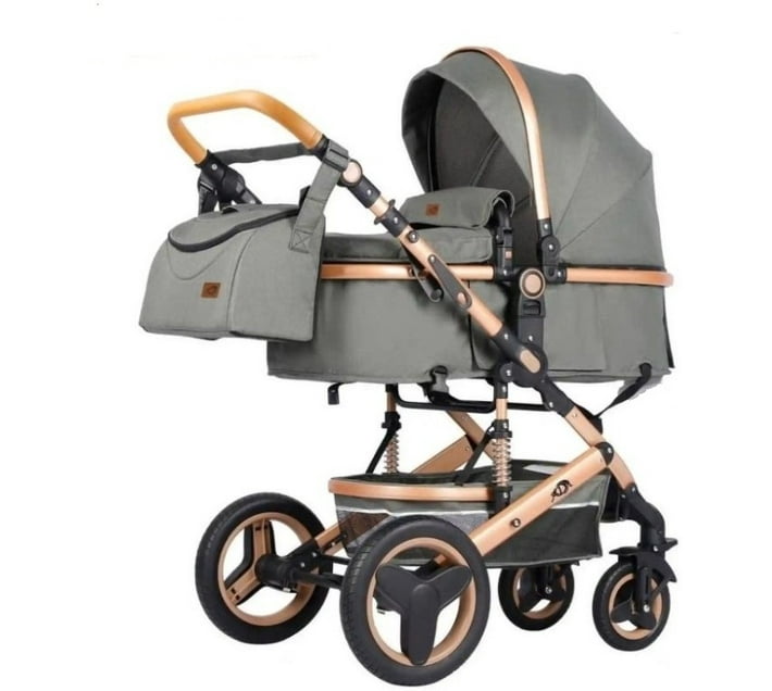 Generic 9902198874320 Stroller Pram (Multi, Grey) | Makro
