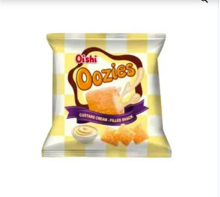 Buy OOZIES CUSTARD CREAM Cream Filled Biscuit (14 g, Pack of 50) in ...
