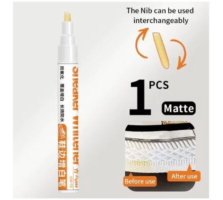 Miss Bliss Imports Sneaker White Marker Shoe Cleaning Pen Antioxidant ...