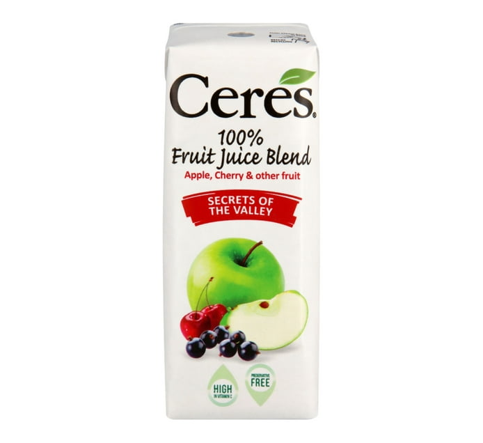 Someone’s in a Makro Ceres 24 x 200 ml Fruit Juice Mood