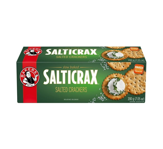 Bakers Salticrax Crackers Original (12 x 200g) | Makro