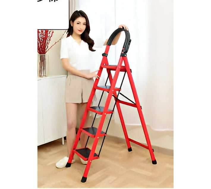 Buy WOODLY STEP LADDER Steel Ladder (Hand Rail) in Bulk | Makro Business